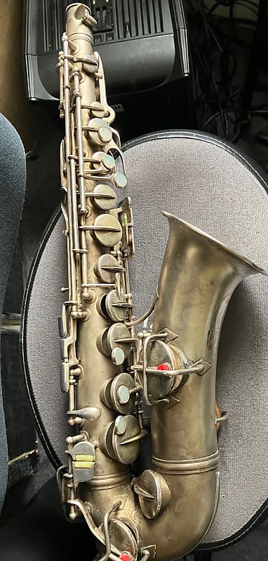 Conn Cavalier Silver Alto Saxophone w/case | Reverb