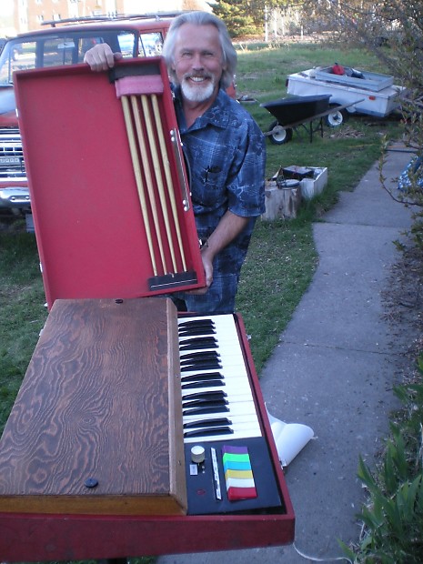 GEM Mini combo organ. Nice wood top! tech certified! | Reverb