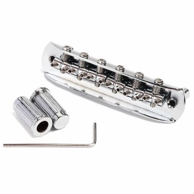 Steel Mustang® Bridge w/ Large Saddles fits Fender Jaguar® | Reverb