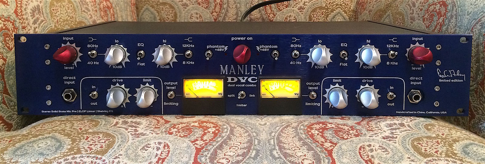 Manley Labs Limited Edition DVC Dual Vocal Combo 2013 | Reverb France