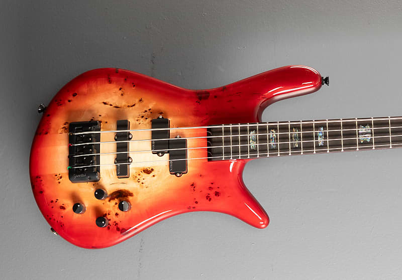 Spector Euro 4 CST - Natural Red Burst Gloss | Reverb