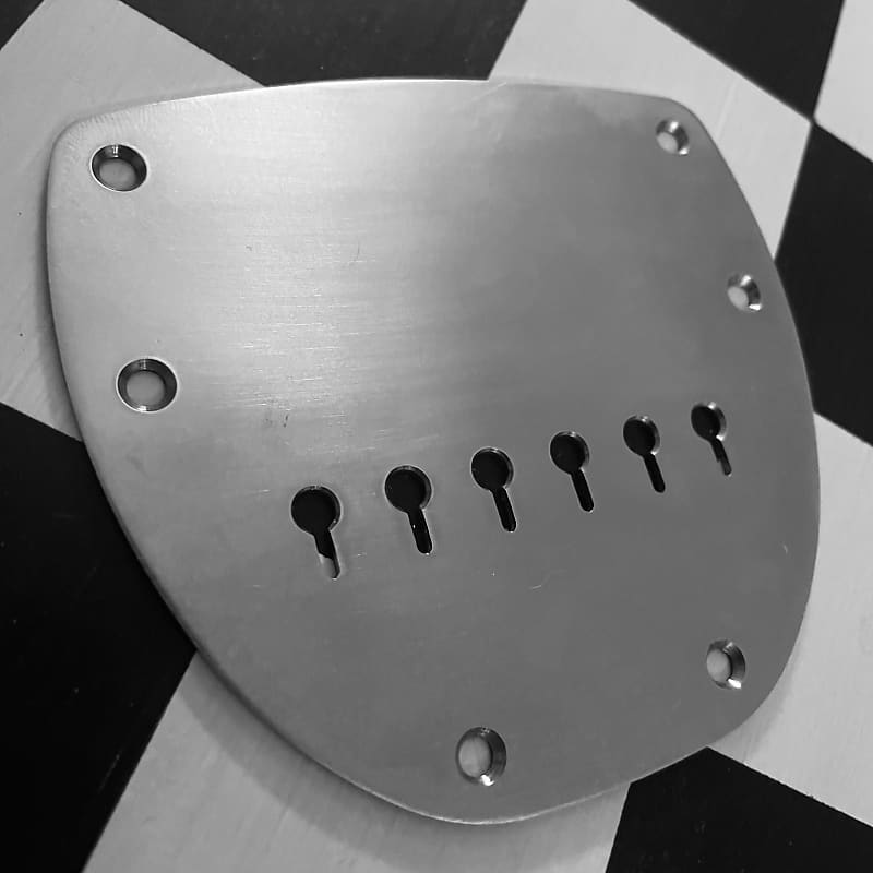 Custom Jazzmaster Jaguar - Brushed Aluminum Vibrato Plate | | Reverb