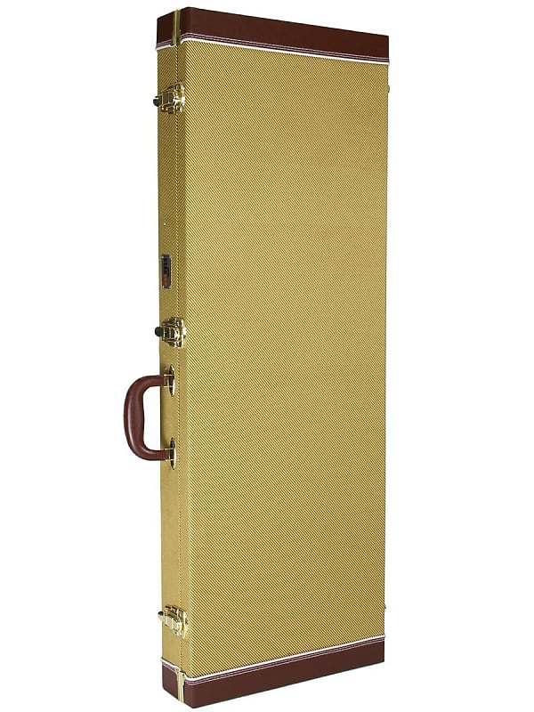 Gearlux Rectangular Electric Guitar Hard Case - Tweed | Reverb