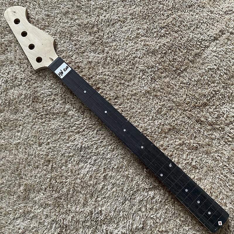 Unfinished 4 String Bass Maple Neck and Rosewood | Reverb Australia