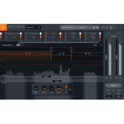 iZotope Neutron 3 Standard Mixing Software with Track | Reverb