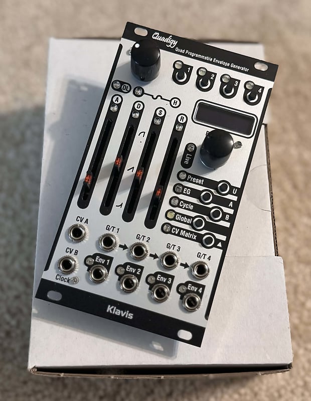 Klavis QUADIGY Eurorack Quad Multisegment Envelope Generator | Reverb