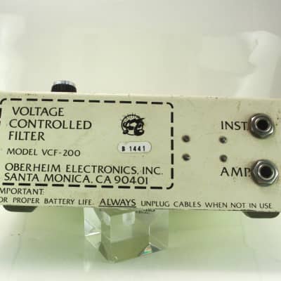 Oberheim VCF-200 Voltage Controlled Filter VCF 200 1974 | Reverb