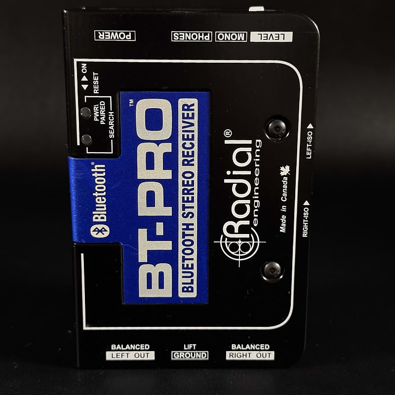 Radial BT-Pro Bluetooth Stereo Receiver 2010s - Black | Reverb