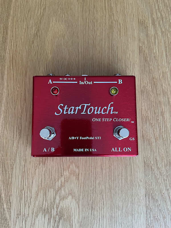 Startouch A/B+Y FootPedal ST2 2000 - red | Reverb