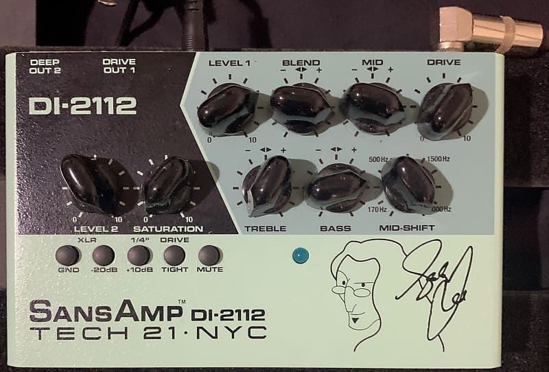 Tech 21 SansAmp Tech 21 SansAmp GED-2112 Geddy Lee Bass DI | Reverb