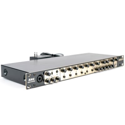 Numark RM6 Rack Mixer - 6 Line, 1 Phono, 3 Mic Inputs in a | Reverb