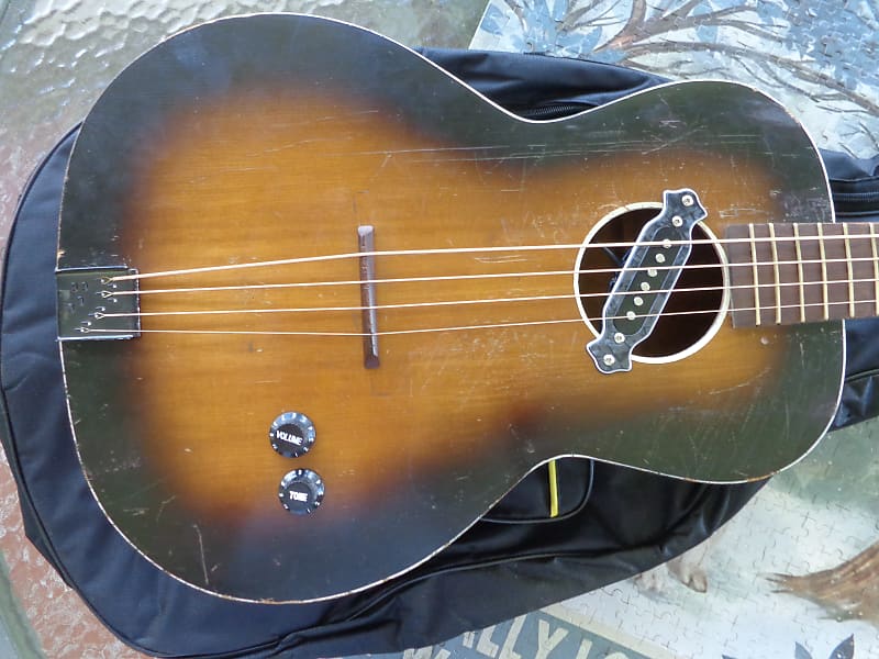 1940's Kay Cello Guitar - Acoustic Electric - CGDA Tuning - | Reverb