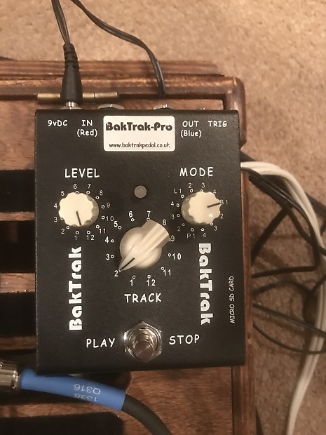 Baktrak BTP1010-BSWC BakTrak-Pro Mp3 & WAV Pedal PSU & 4GB | Reverb
