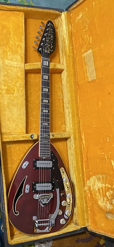 vox starstream 1967 cherry red | Reverb