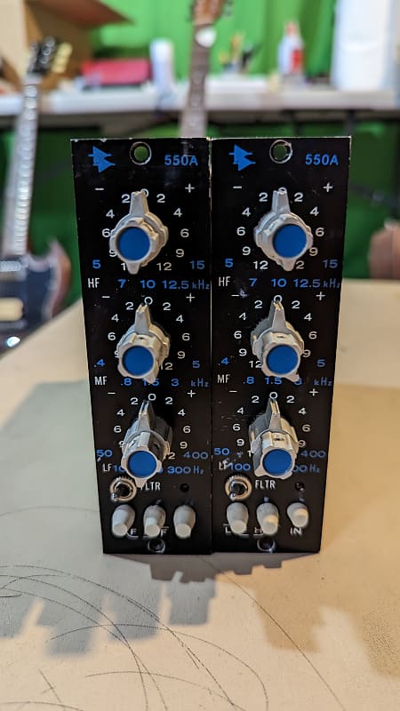 API 550A 500 Series 3-Band Equalizer Module Vintage | Reverb