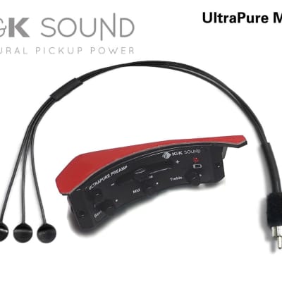 K&K Ultrapure Pure Mini Pickup w/ Preamp | Reverb