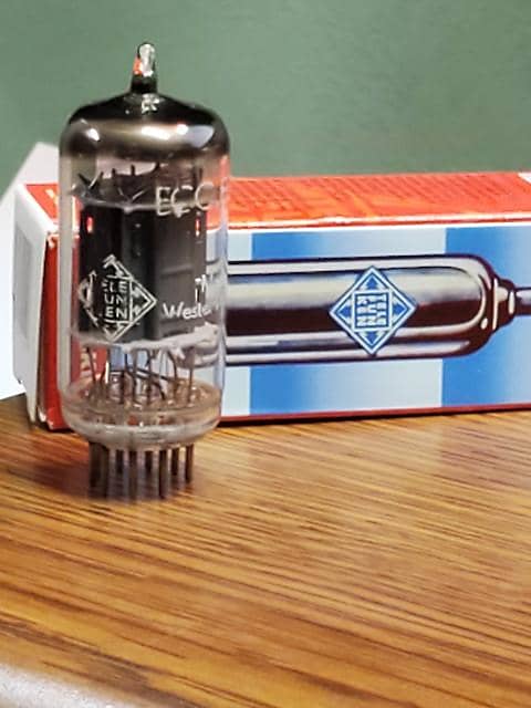 Telefunken ECC83 12AX7 NOS/NIB diamond bottom/excellent logo | Reverb