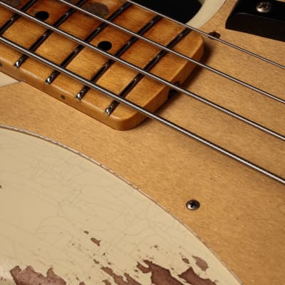 Fender Custom Shop 1958 Precision Bass Heavy Relic - Vintage | Reverb