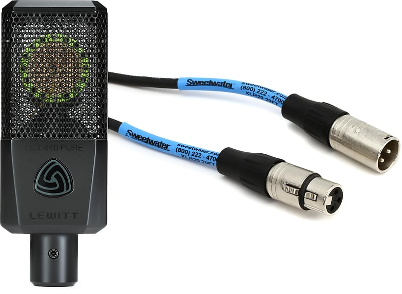 Lewitt LCT 440 PURE Condenser Microphone Bundle with Pro Co | Reverb