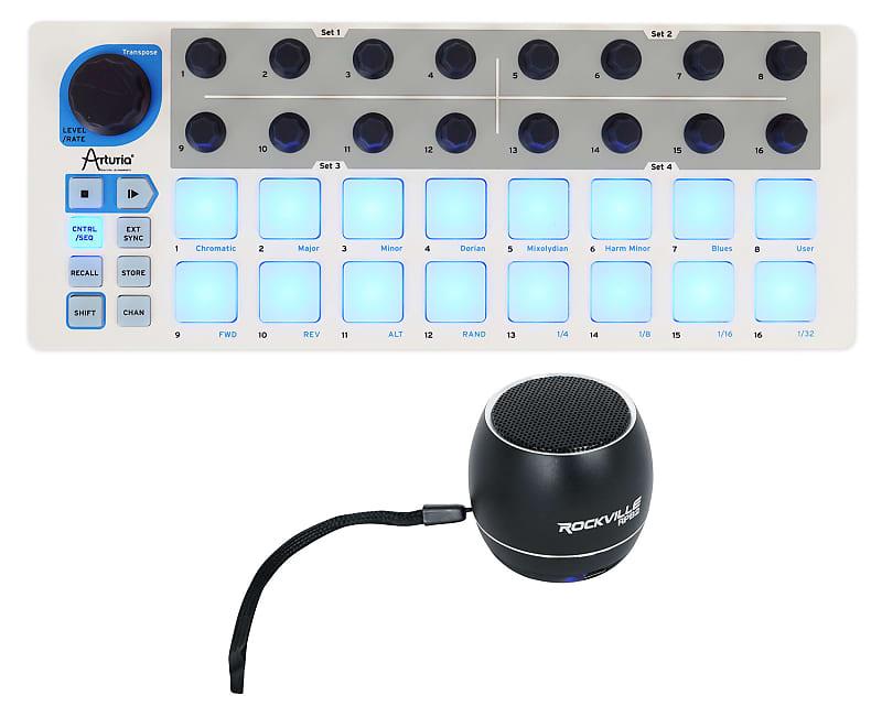 Arturia BeatStep 16-Step Analog Sequencer Midi USB DJ Pad | Reverb