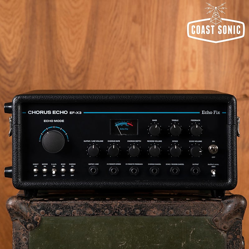 Echo Fix EF-X3 Tolex Enclosure Chorus Echo with BBD Analog | Reverb