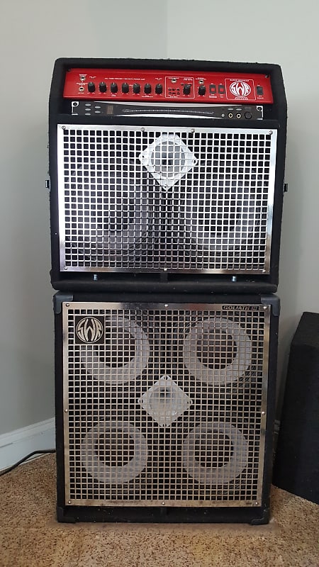 SWR Bass Rig (SWR Super Redhead/Goliath III Cab) | Reverb