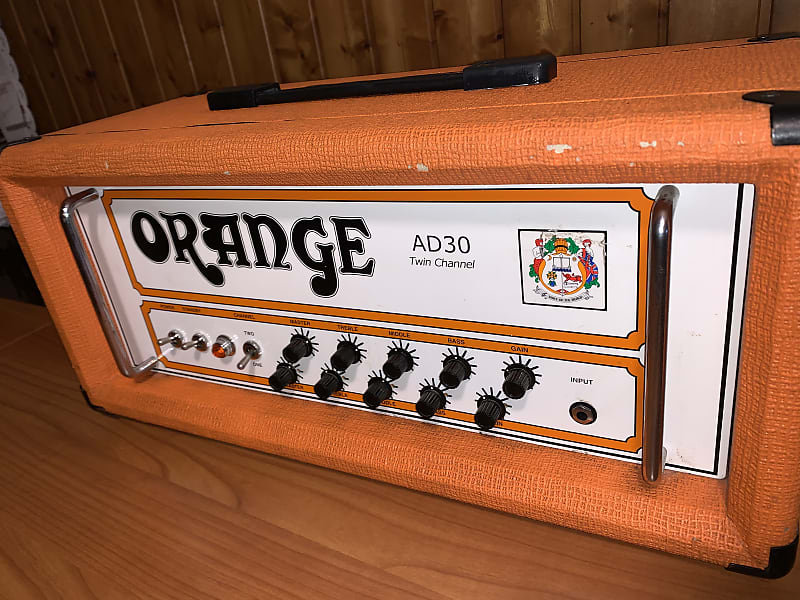 Orange AD30 Htc Twin Channel head CUSTOM SEND RETURN | Reverb