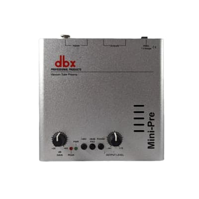 Used DBX Mini-Pre Vacuum Tube Microphone Preamp | Reverb