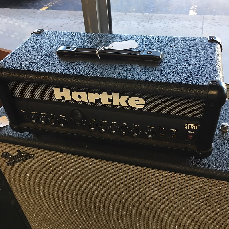 Hartke GT60 Hybrid Tube Preamp 60w Guitar Amplifier Head | Reverb