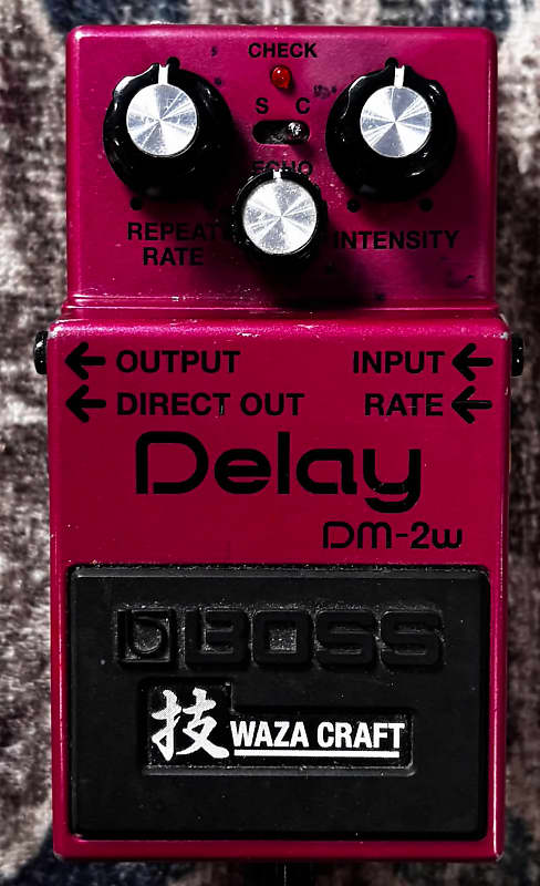 Boss DM-2W Delay Waza Craft 2015 - Present - Pink | Reverb