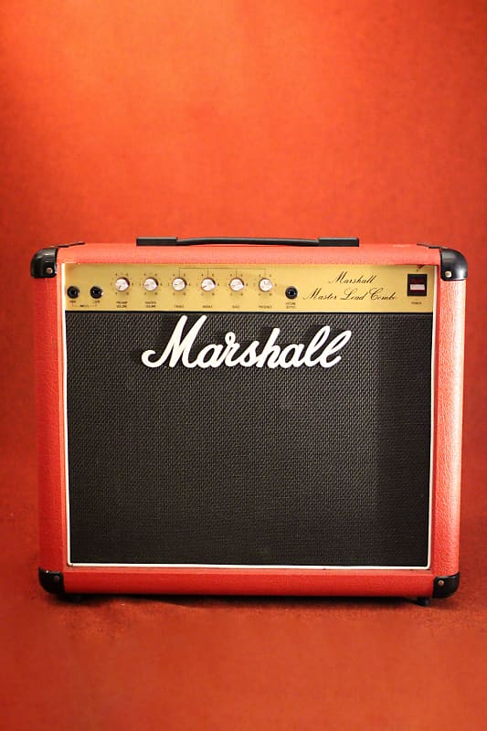 MARSHALL MASTER LEAD COMBO RED TOLEX | Reverb
