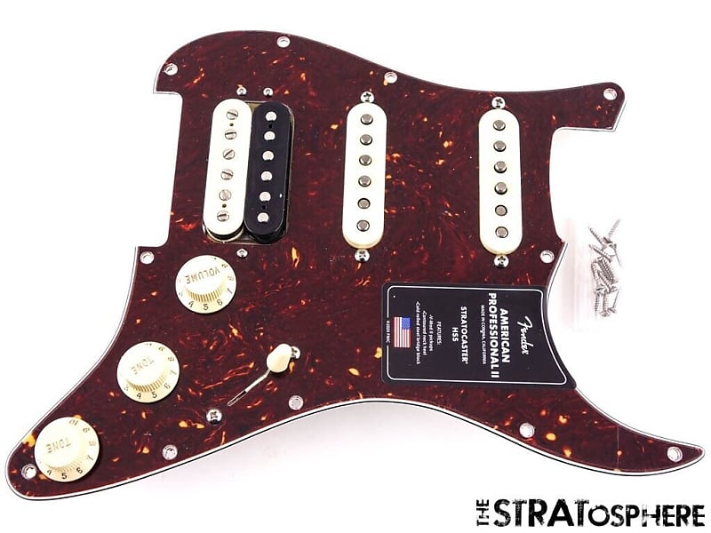 Fender American Professional II HSS Strat LOADED PICKGUARD | Reverb