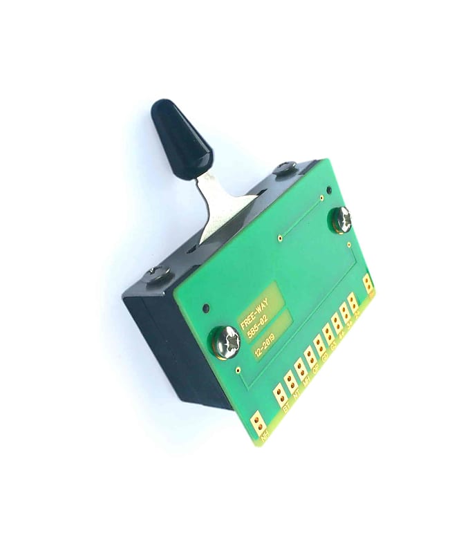 FREEWAY 5B5-02 10 WAY PICKUP SELECTOR SWITCH WITH BLACK & | Reverb