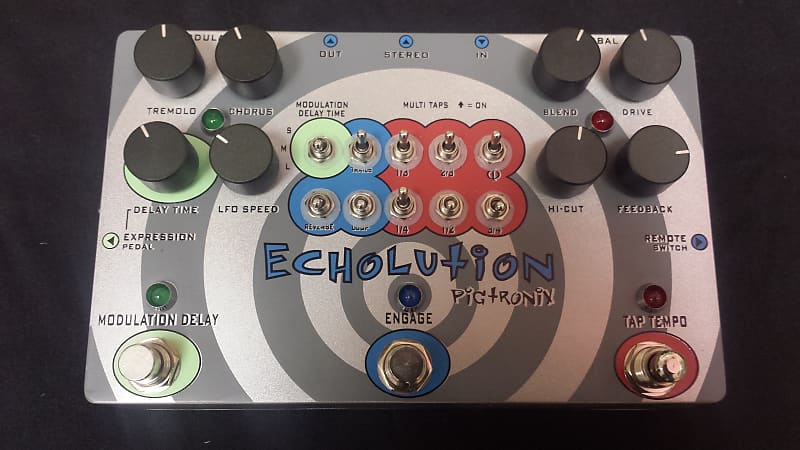 Pigtronix PHI Echolution Delay Pedal | Reverb