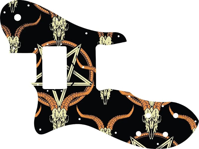 WD Custom Pickguard For Left Hand Fender 1972-1981 Vintage | Reverb UK