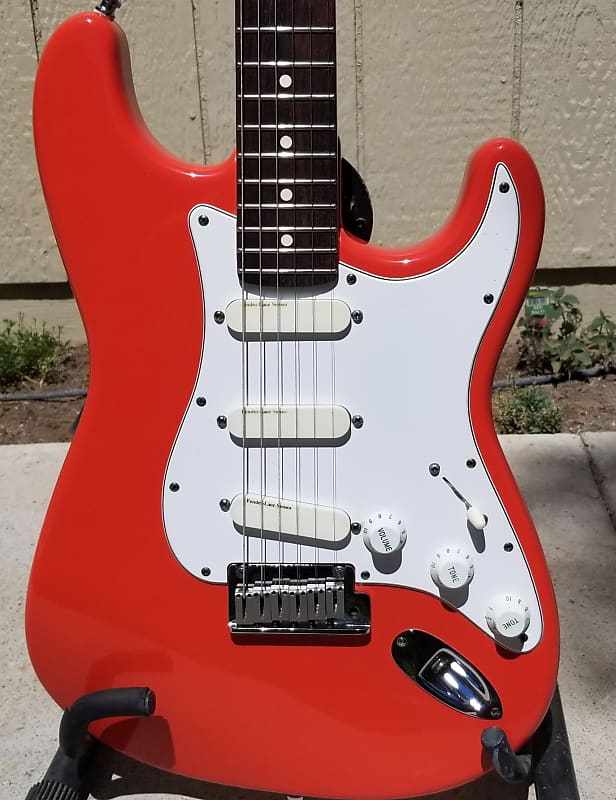 Fender Strat Plus /Fiesta Red 1988 | Reverb Canada