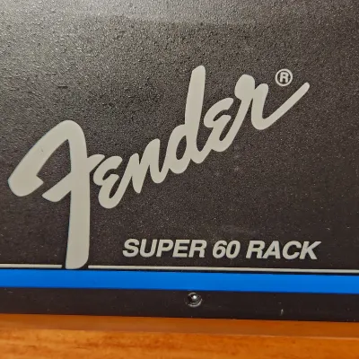 Fender Super 60 Rack Tube Amp With Nice Racks Custom-Made 4U | Reverb