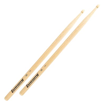 Ludwig Drum Sticks Hickory Wood Tip 5B | Reverb
