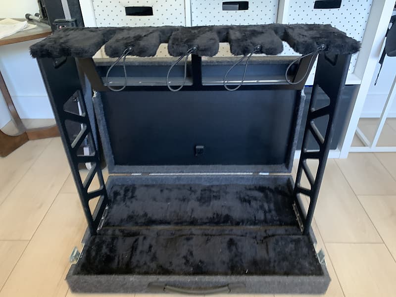 Gator GTRSTD4 Rack Style 4 Guitar Stand That Folds Into Case | Reverb