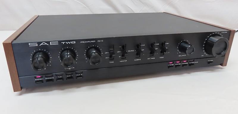 SAE TWO PA10 Stereo Preamplifier MM - MC Phono Preamp | Reverb