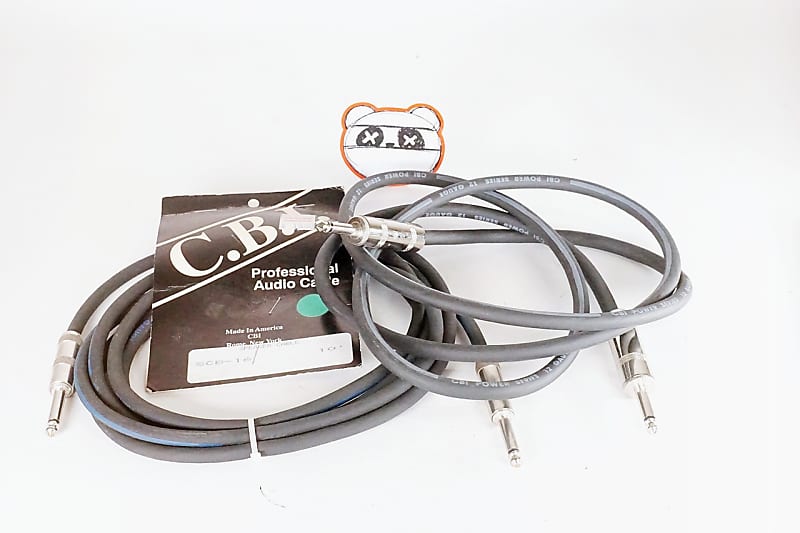 CBI Power Series 12 Gauge Speaker Cable 1/4" & SCB-16 | Reverb