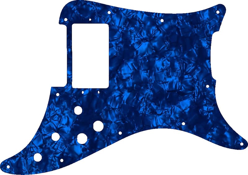 WD Custom Pickguard For Fender 1979-1982 Lead I #28DBP Dark | Reverb