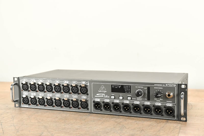 Behringer S16 16 x 8 Digital Stage Box CG005E3 | Reverb