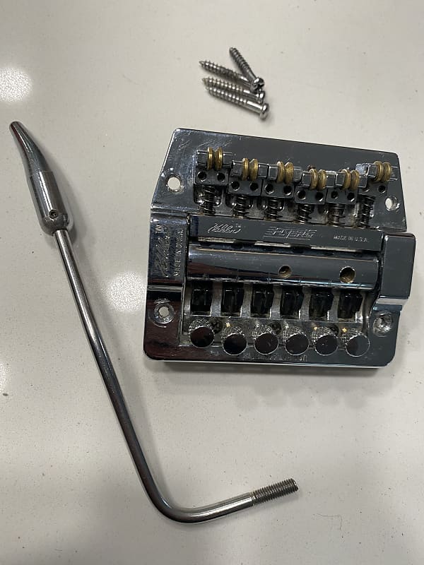 Kahler 2300 Pro Flyer Vibrato 1980 - Chrome | Reverb