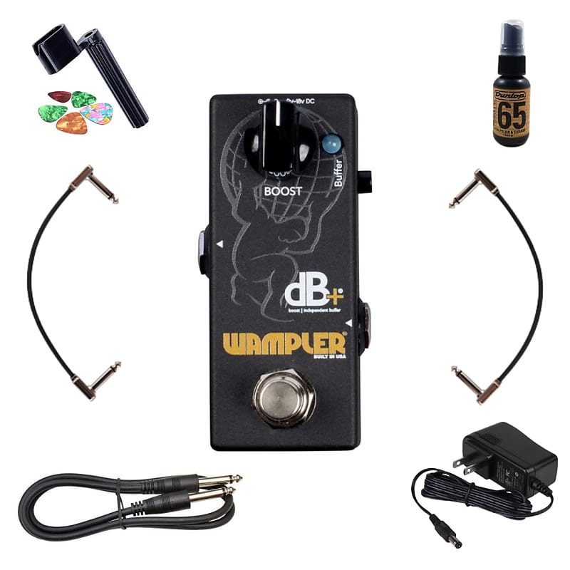 New Wampler dB+ DB Plus Boost and Buffer | Effect Pedal | Reverb
