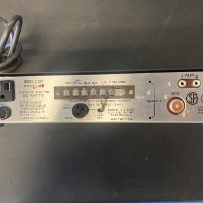 LSI Bogen Challenger C-20A PA Amplifier | Reverb