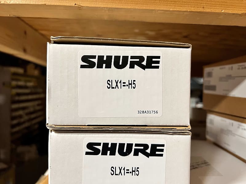 Shure SLX1-H5 2010s - Black | Reverb