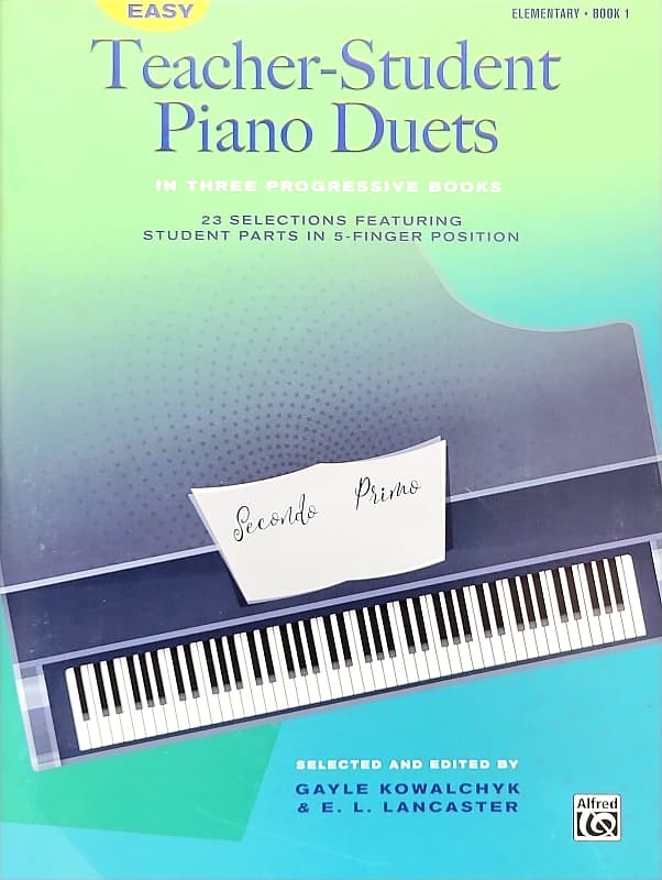 Teacher- Student Piano Duets Book 1 | Reverb