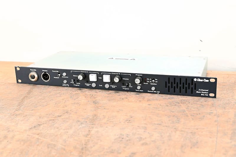Clear-Com MS-702 2-Channel 1RU Intercom Main Station | Reverb UK
