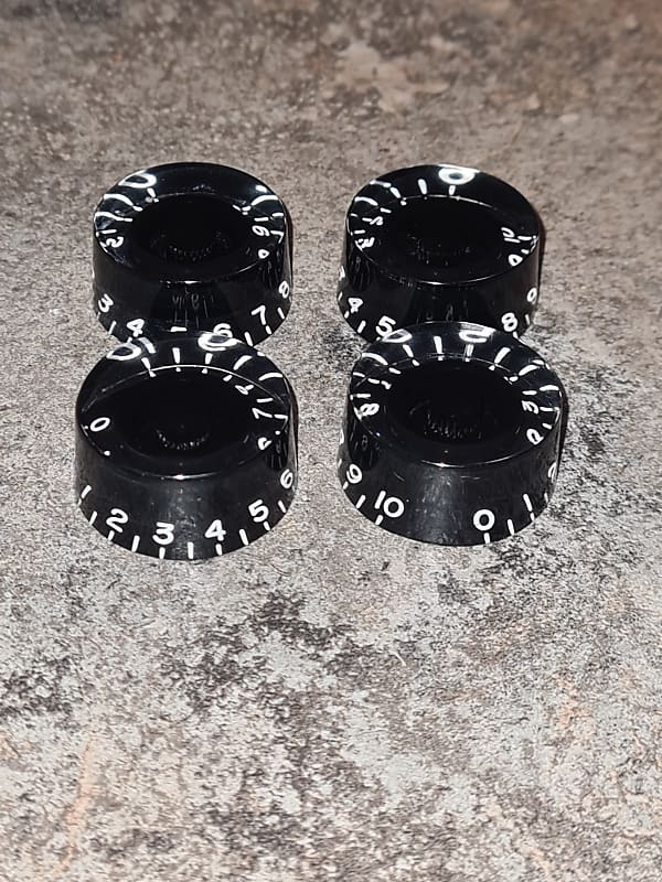 Gibson Speed Knobs 1980s - Black | Reverb UK